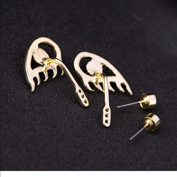 Jewelry | Crystal Devil Eyes Earrings | Poshmark